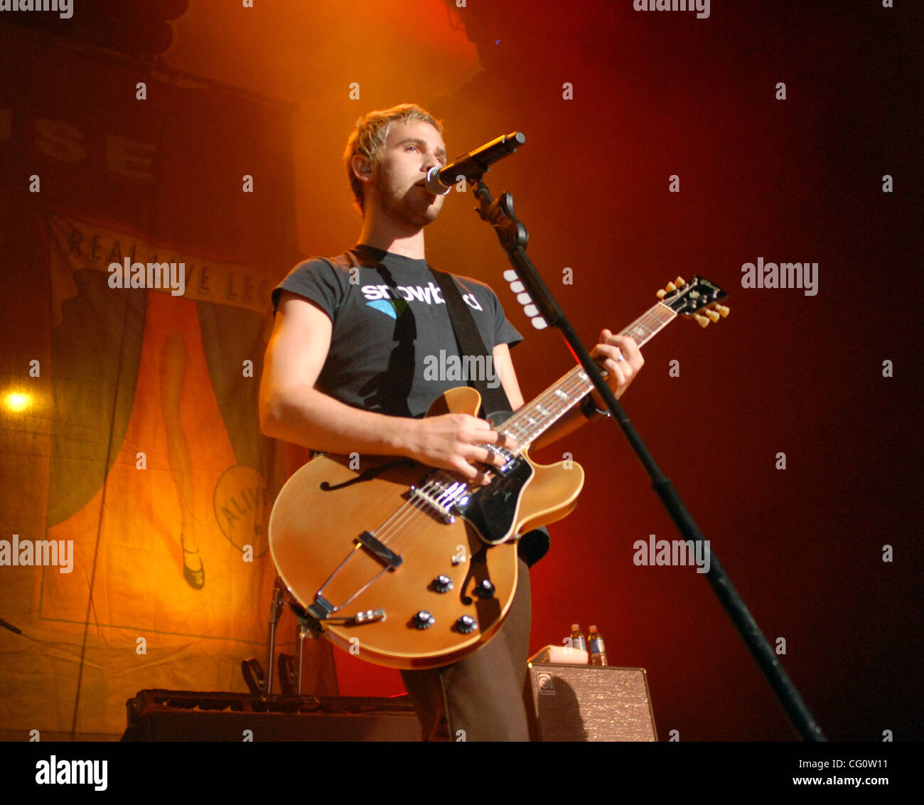 Jul. 15, 2007; Raleigh, NC USA; Musician JASON WADE of the band ...