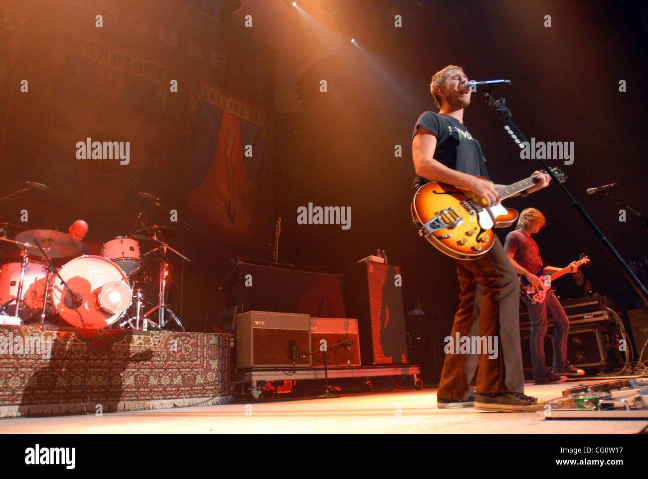 Jul. 15, 2007; Raleigh, NC USA; Singer JASON WADE, Drummer RICK ...