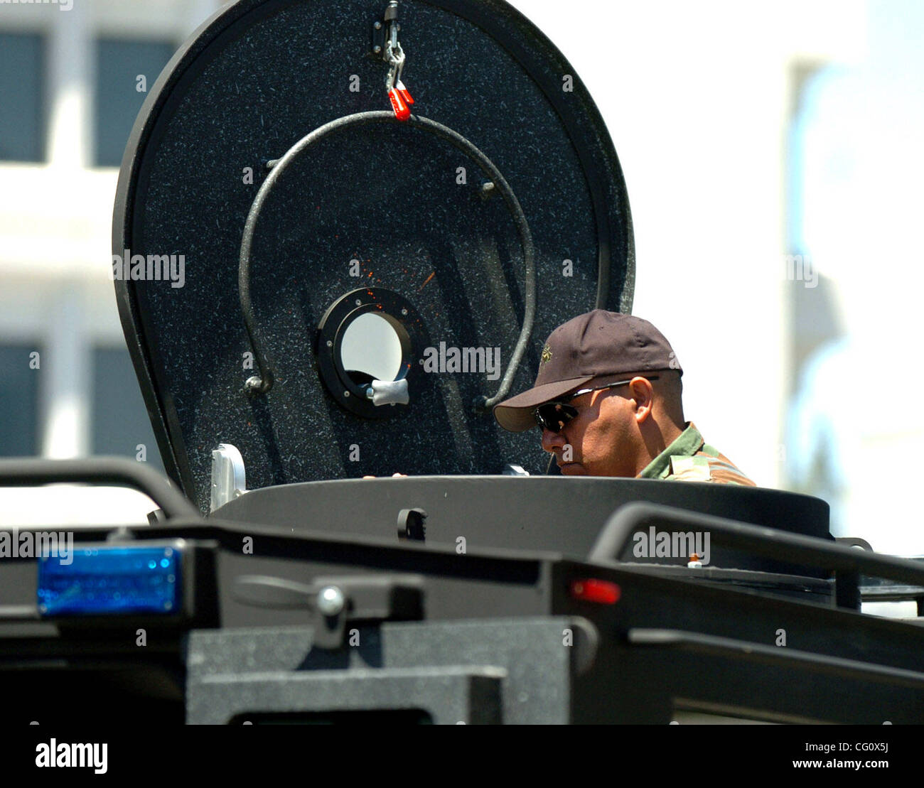 San Jose mobile emergency response group and equipment (MERGE) officer ...