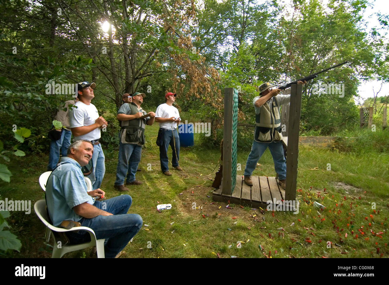 July 15th, 2007 - Santiago, MN, USA - A league team from Miller ...