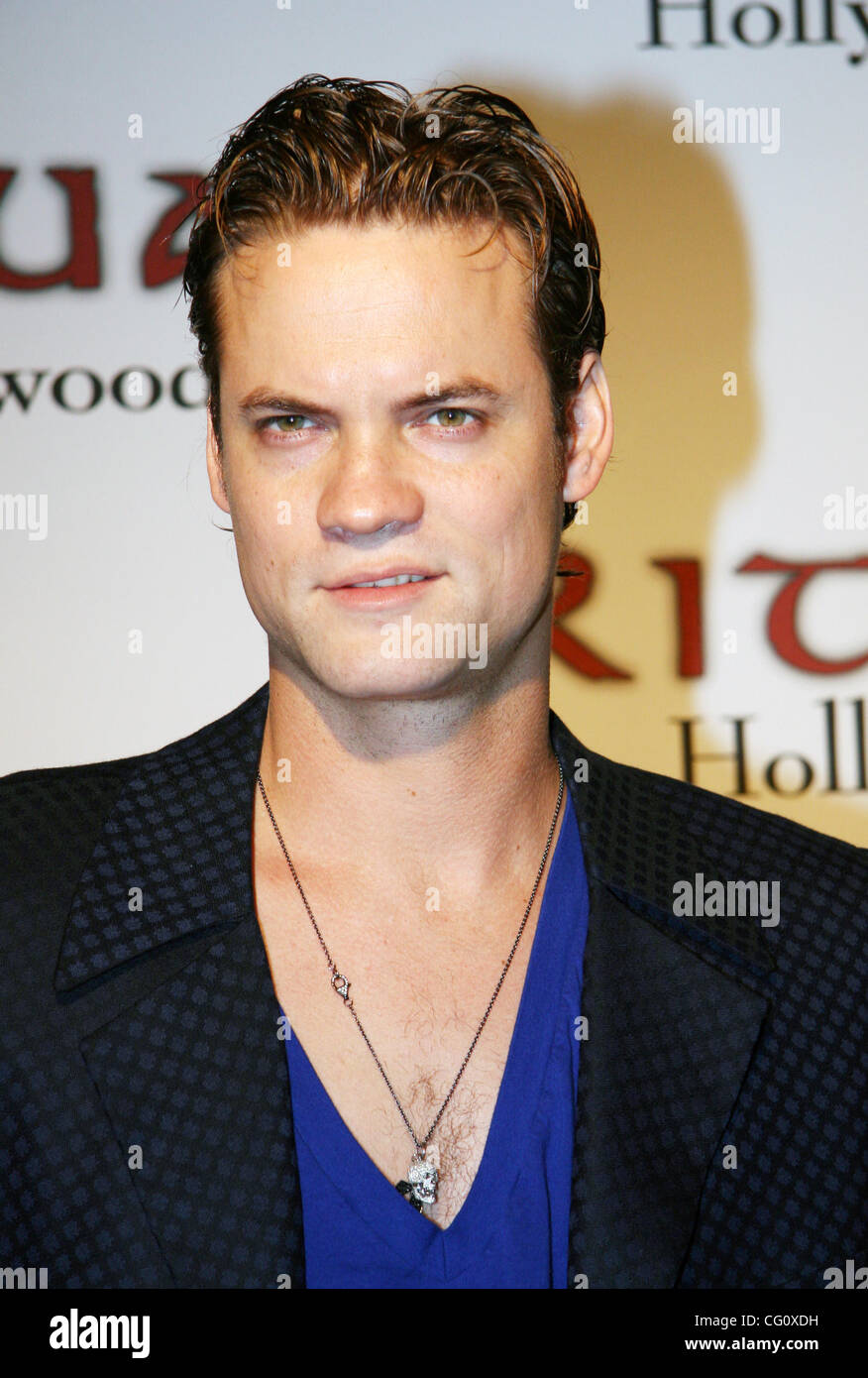 Jul 17, 2007 - Hollywood, CA, USA - SHANE WEST arriving at the Ritual ...