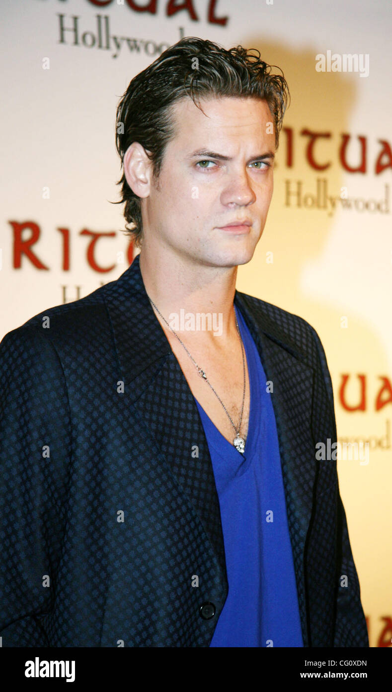 Jul 17, 2007 - Hollywood, CA, USA - SHANE WEST arriving at the Ritual ...