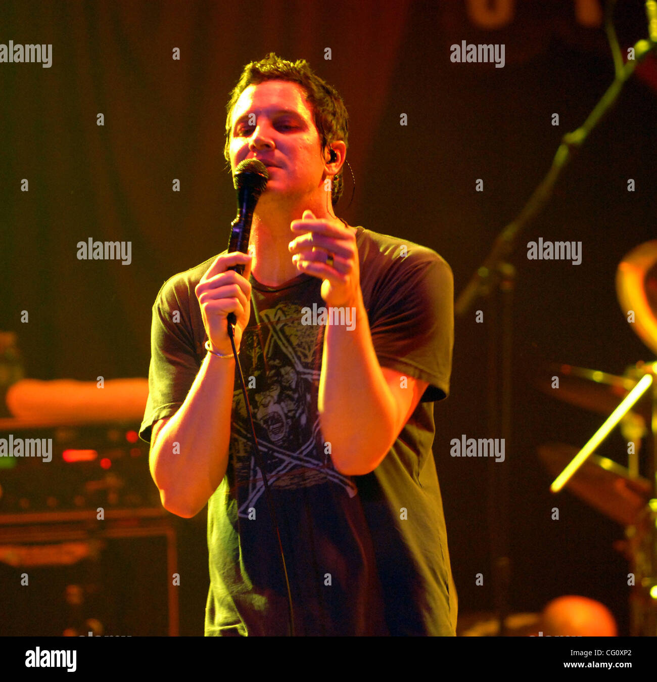 Jul. 17, 2007; Myrtle Beach, SC USA; Singer KEVIN MARTIN of the band ...