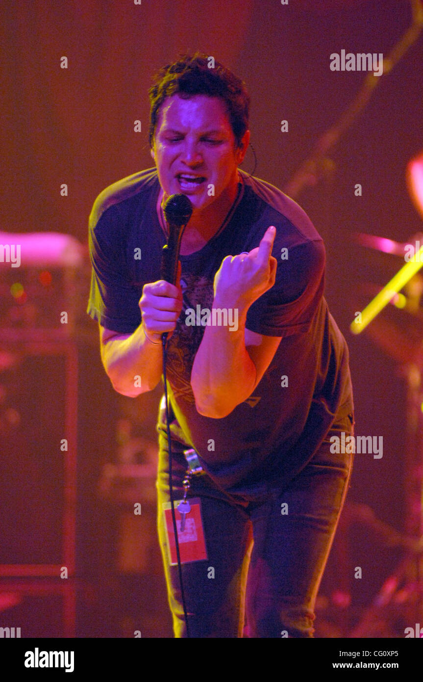 Jul. 17, 2007; Myrtle Beach, SC USA; Singer KEVIN MARTIN of the band ...