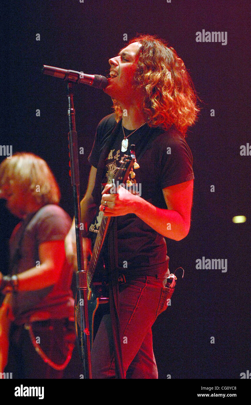 Jul. 17, 2007; Myrtle Beach, SC USA; Guitarist MIKE RUOCCO of the band ...