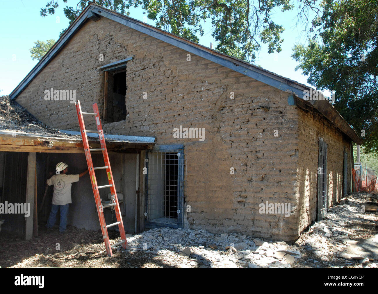 Work has begun at the Alviso Adobe Community Project on Tuesday, July ...