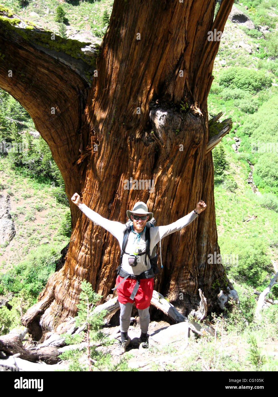 Zach Mermel from Hawaii has been hiking since May on the Pacific Crest ...