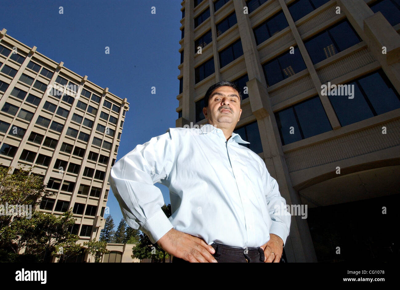 TeraBitz founder and CEO Ash Munshi outside the Palo Alto, Calif ...