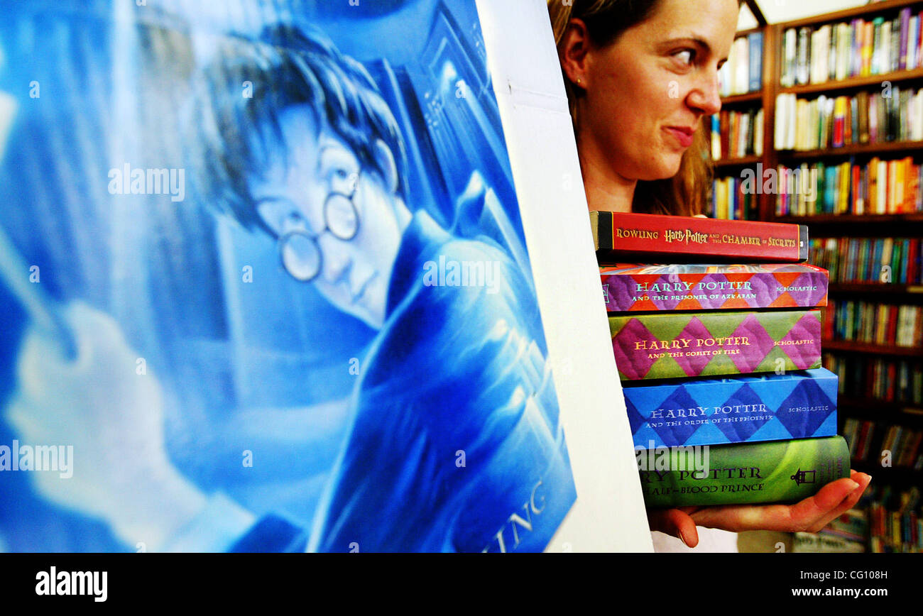 Renee Rettig prepares for a Harry Potter release party to celebrate the ...