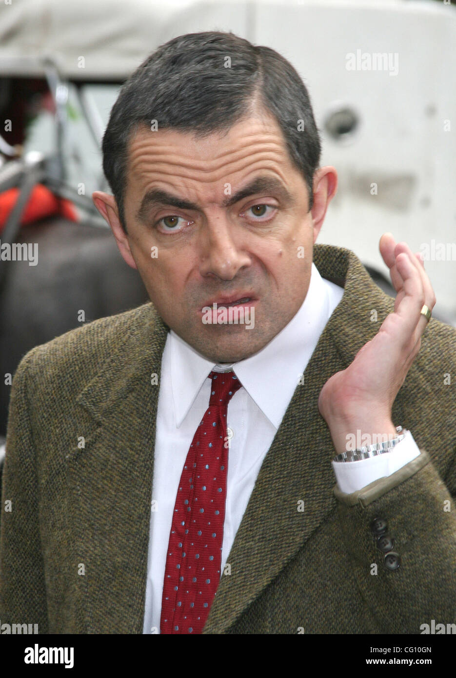 Jul 19, 2007 - New York, NY, USA - Actor ROWAN ATKINSON poses for ...