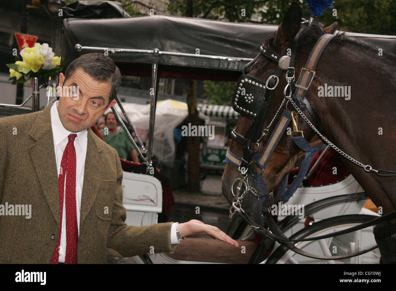 Jul 19, 2007 - New York, NY, USA - Actor ROWAN ATKINSON poses for ...