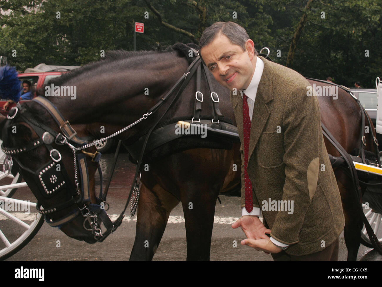 Jul 19, 2007 - New York, NY, USA - Actor ROWAN ATKINSON poses for ...
