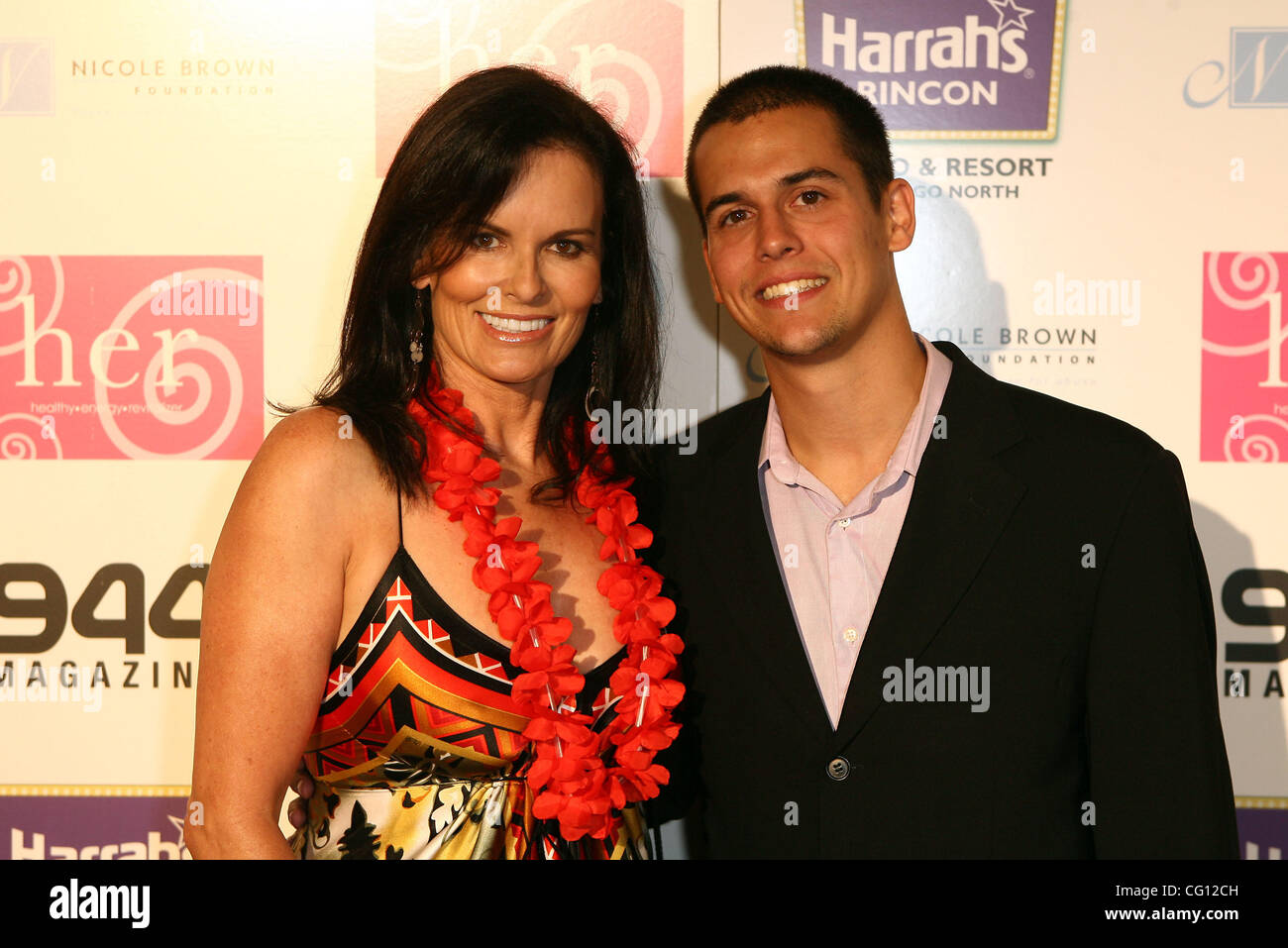HOLMBY HILLS, CA - JULY 21: DENISE BROWN and Sebastian Miller, CEO of ...