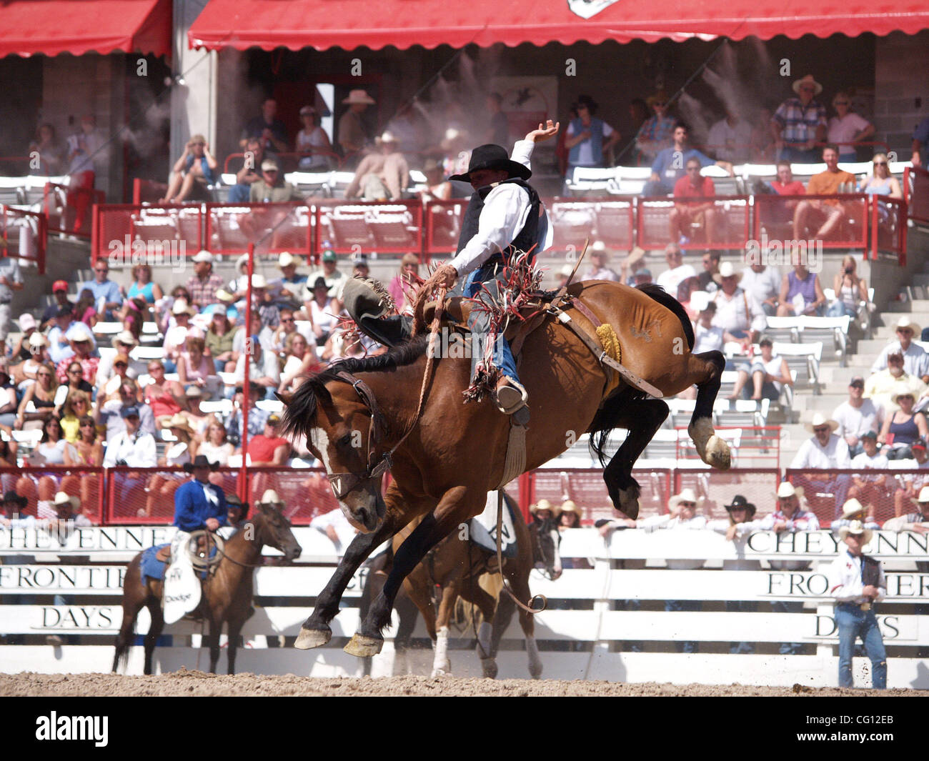 Jul 21, 2007 - Cheyenne, WY, USA - The Cheyenne Frontier Days Rodeo ...