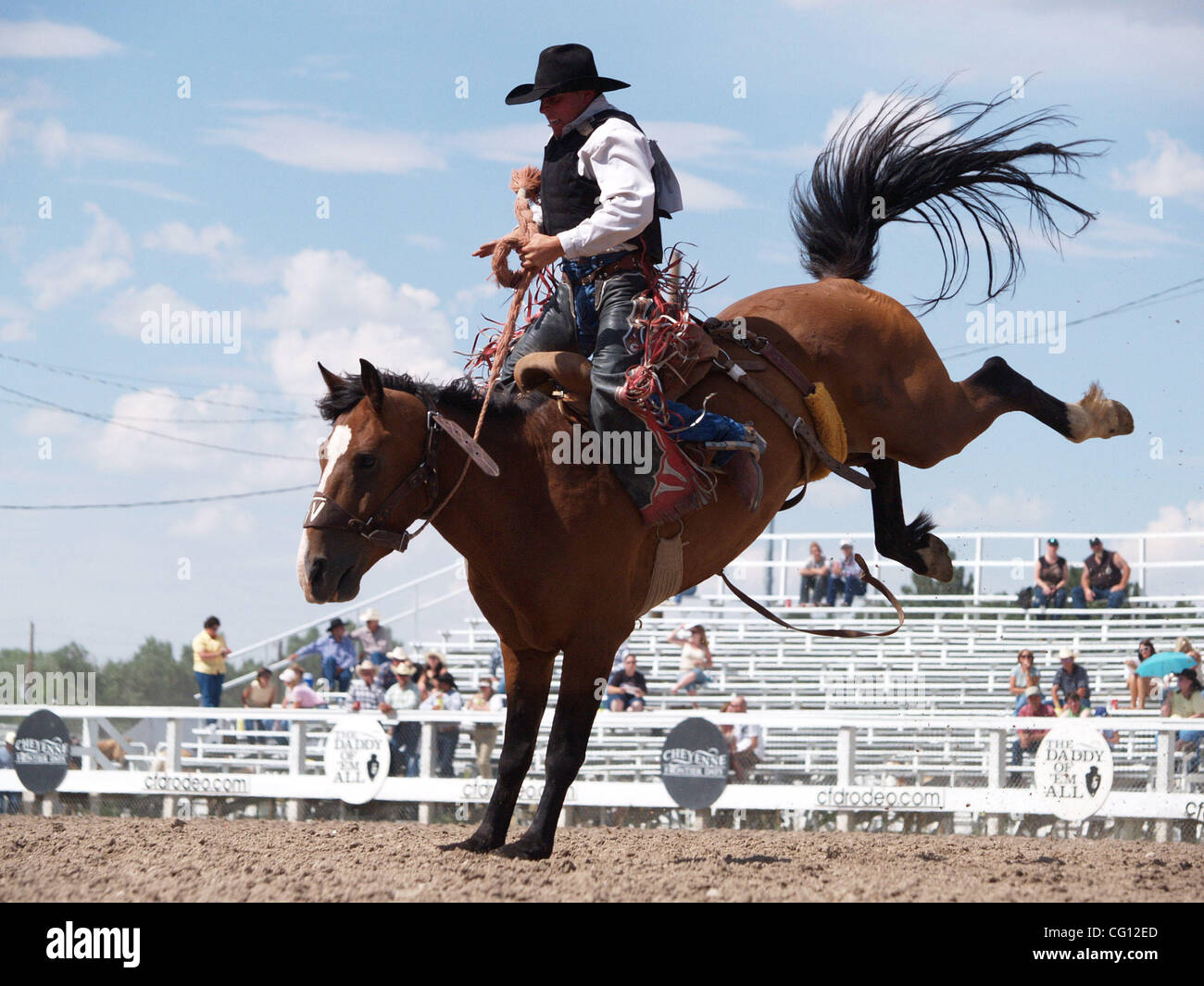 Jul 21, 2007 - Cheyenne, WY, USA - The Cheyenne Frontier Days Rodeo ...