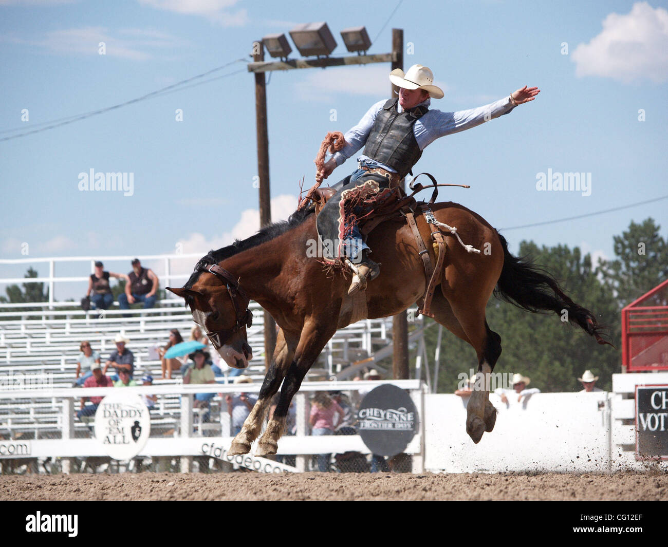 Jul 21, 2007 - Cheyenne, WY, USA - The Cheyenne Frontier Days Rodeo ...
