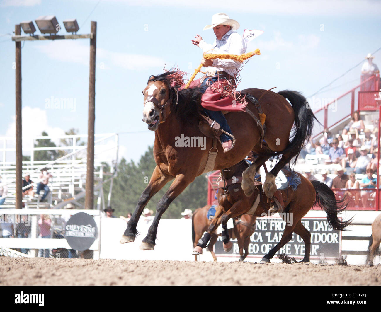 Jul 21, 2007 - Cheyenne, WY, USA - The Cheyenne Frontier Days Rodeo ...