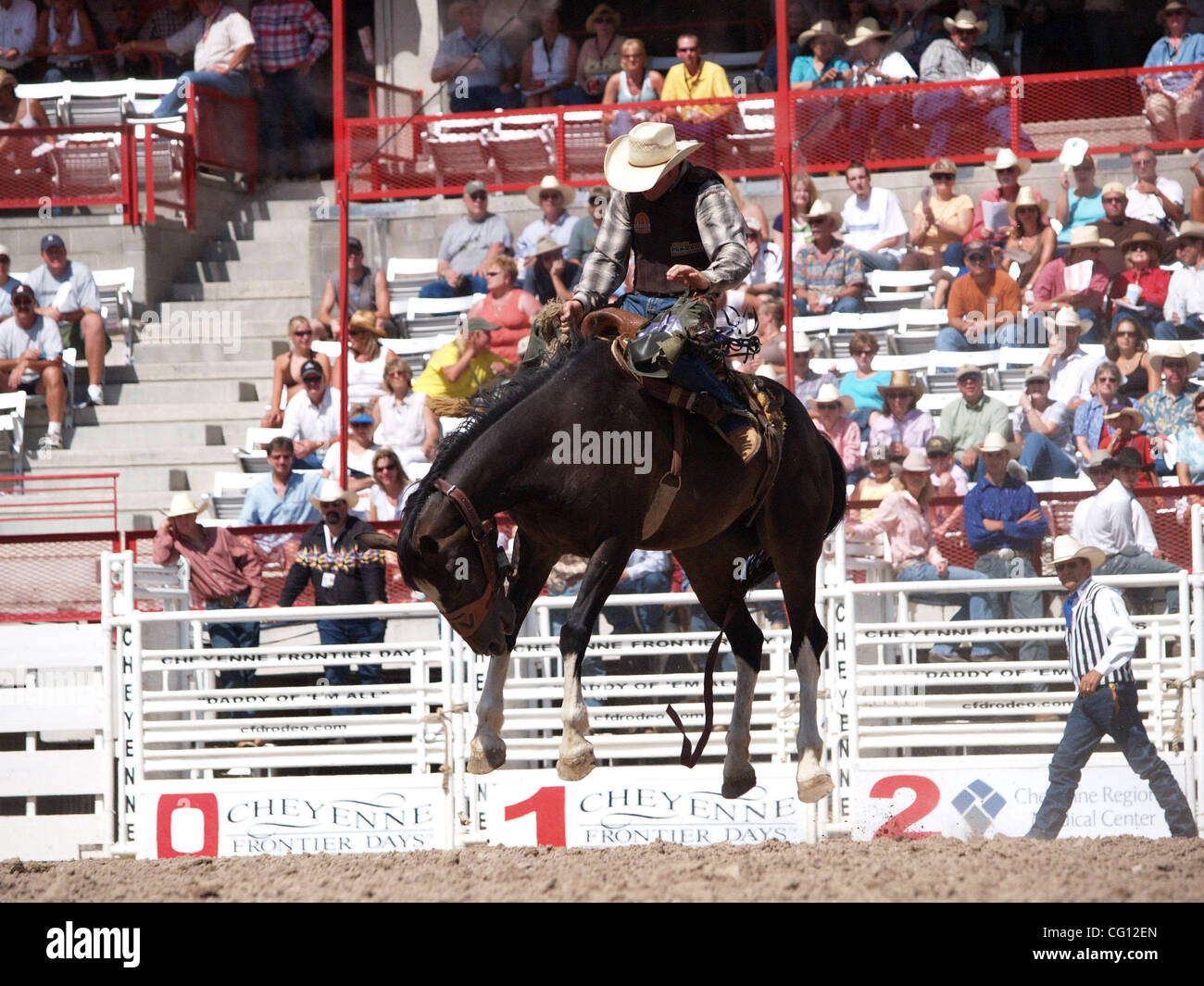 Jul 21, 2007 - Cheyenne, WY, USA - The Cheyenne Frontier Days Rodeo ...