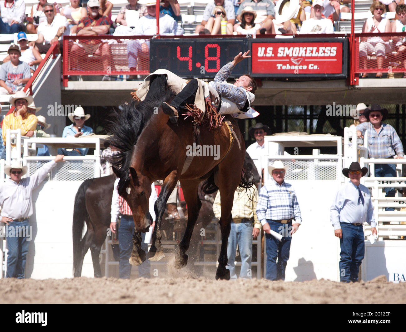 Jul 21, 2007 - Cheyenne, WY, USA - The Cheyenne Frontier Days Rodeo ...