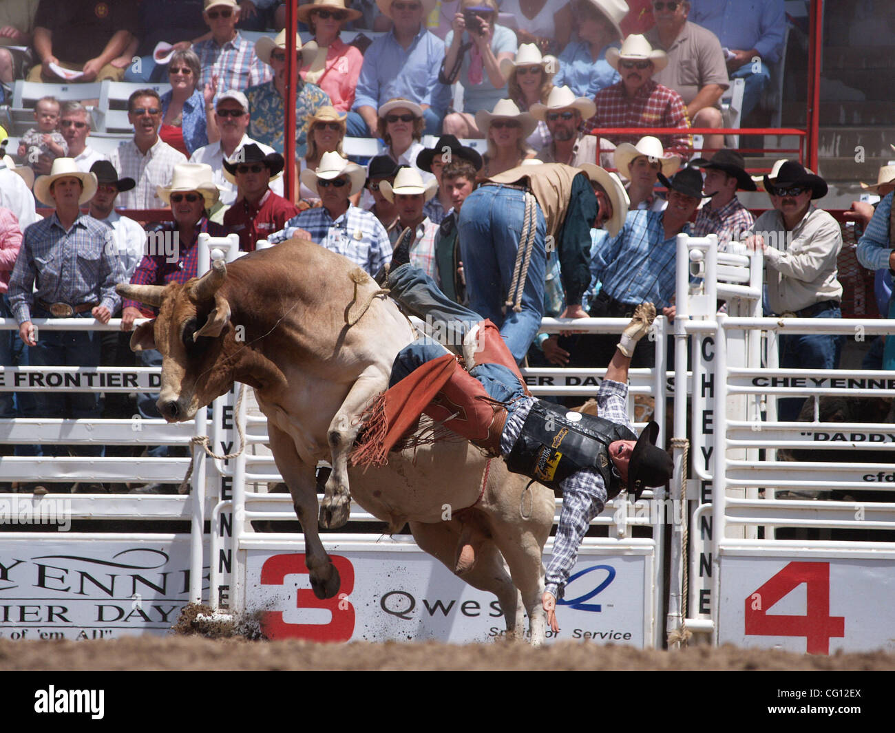 Jul 21, 2007 - Cheyenne, WY, USA - The Cheyenne Frontier Days Rodeo ...