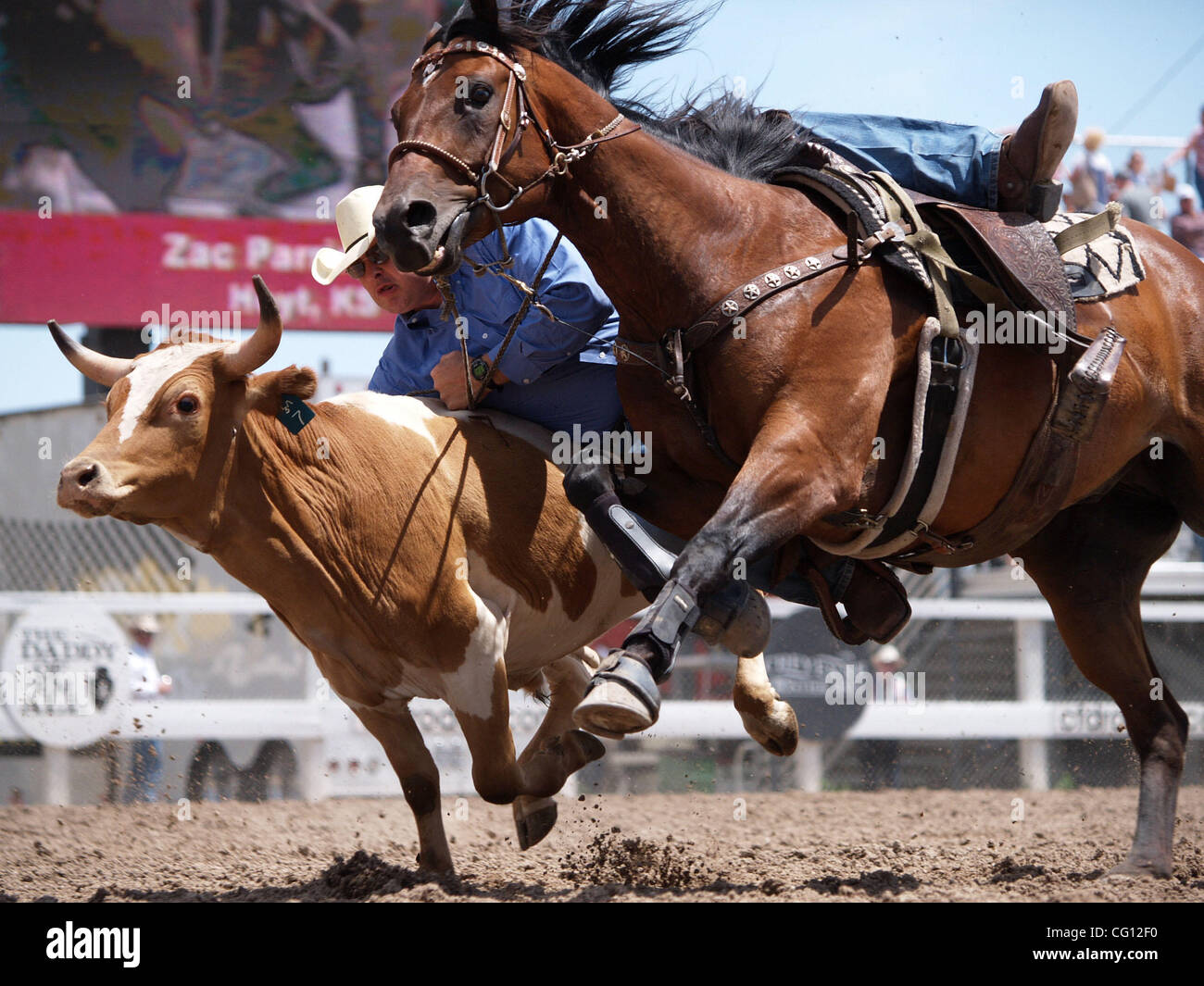 Jul 21, 2007 - Cheyenne, WY, USA - The Cheyenne Frontier Days Rodeo ...