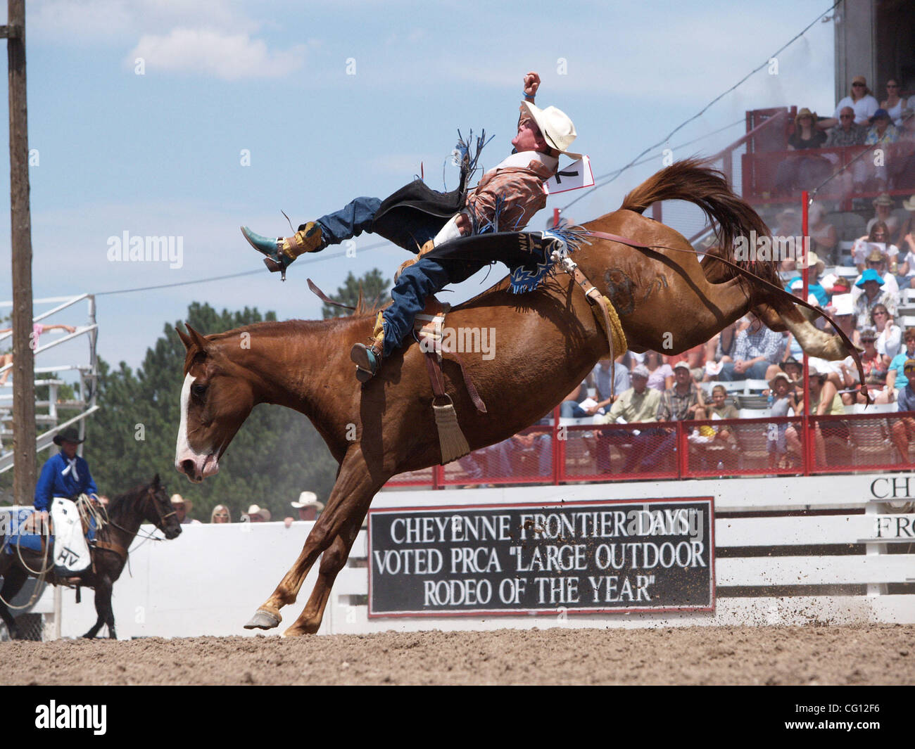 Jul 21, 2007 - Cheyenne, WY, USA - The Cheyenne Frontier Days Rodeo ...