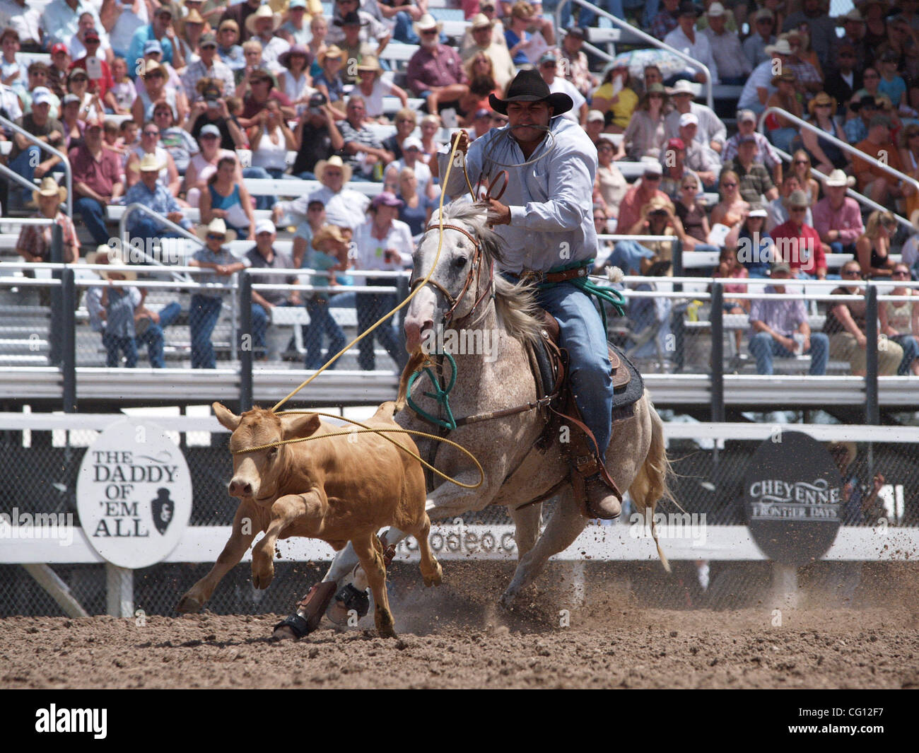 Jul 21, 2007 - Cheyenne, WY, USA - The Cheyenne Frontier Days Rodeo ...