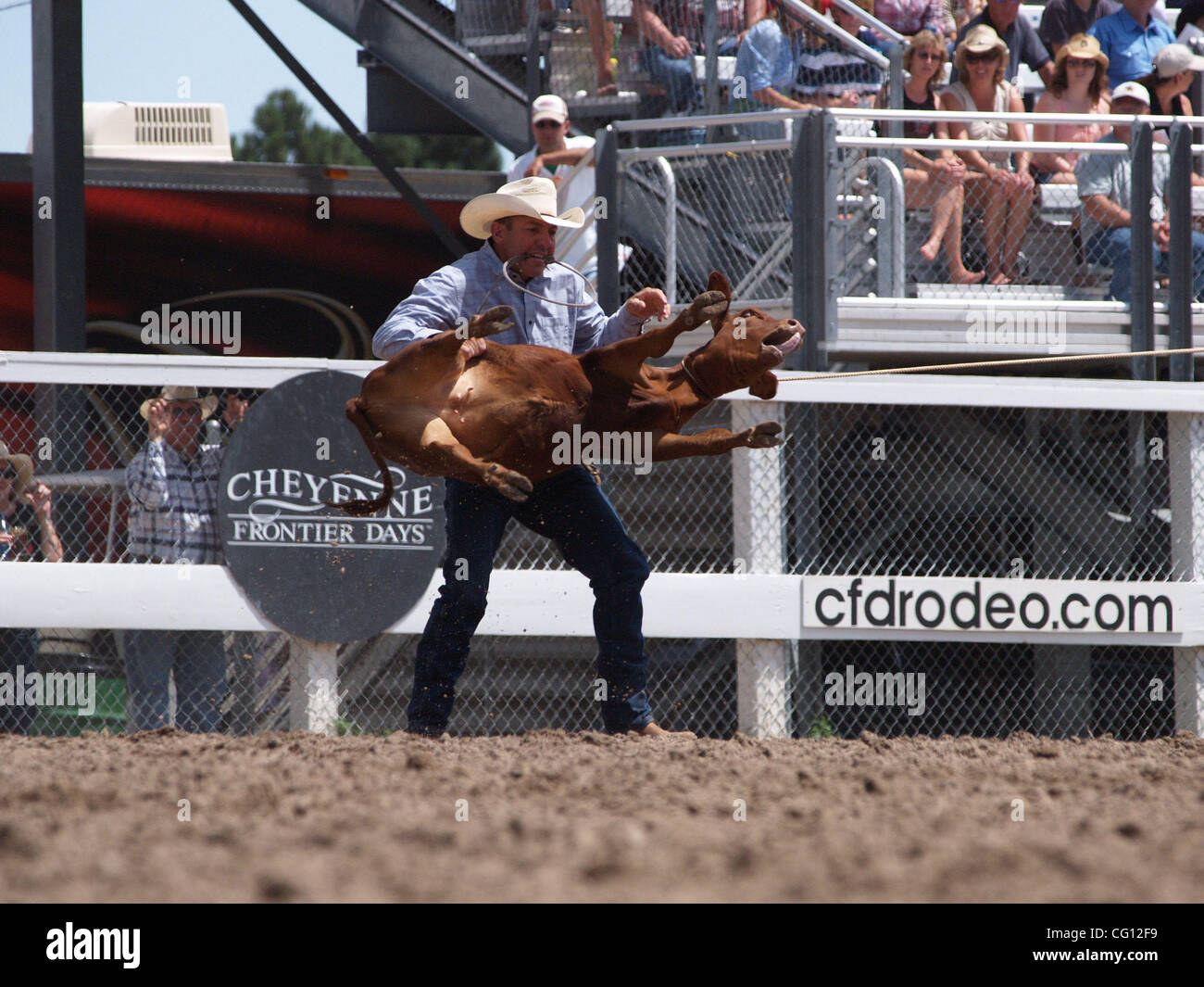 Jul 21, 2007 - Cheyenne, WY, USA - The Cheyenne Frontier Days Rodeo ...