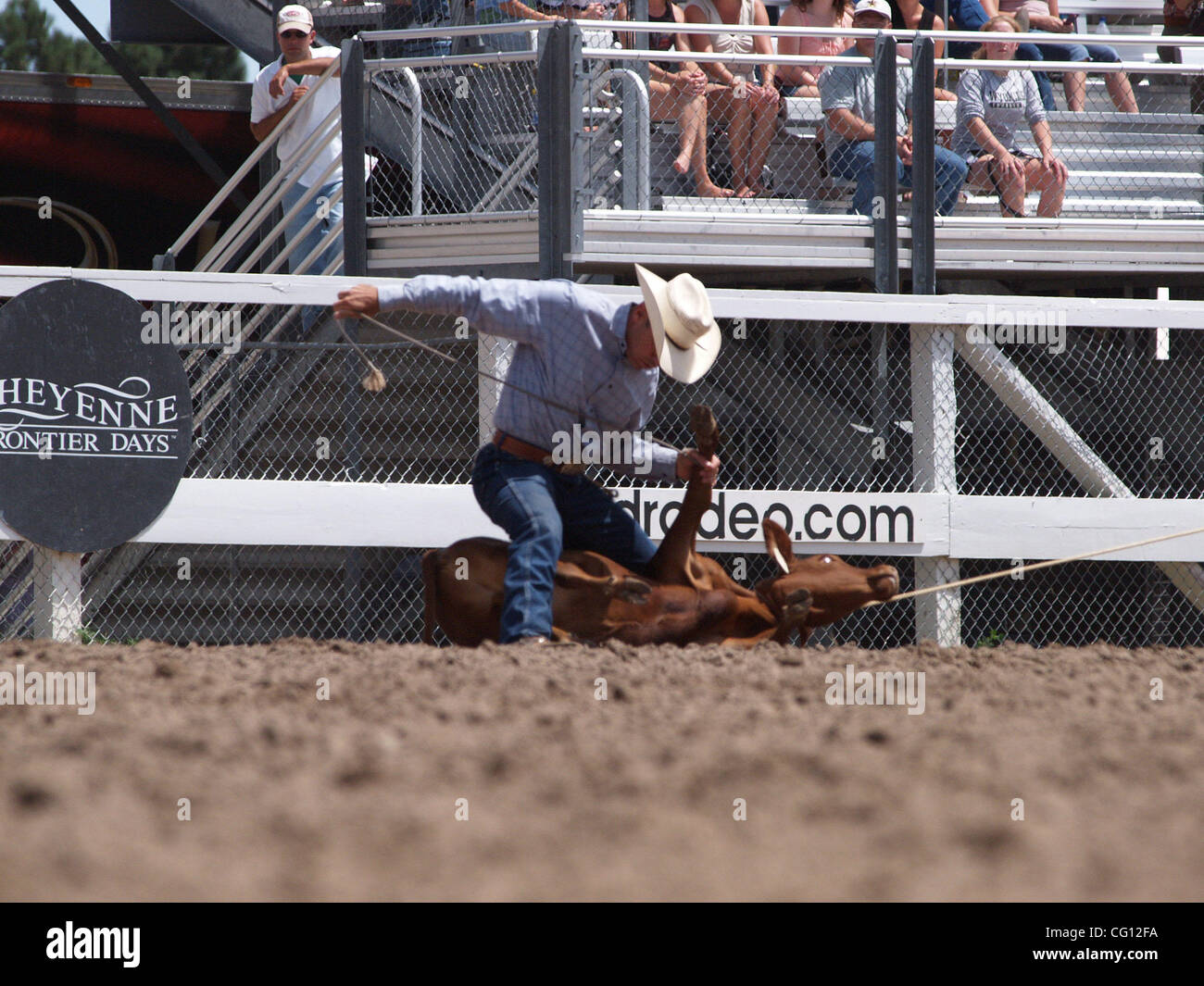 Jul 21, 2007 - Cheyenne, WY, USA - The Cheyenne Frontier Days Rodeo ...