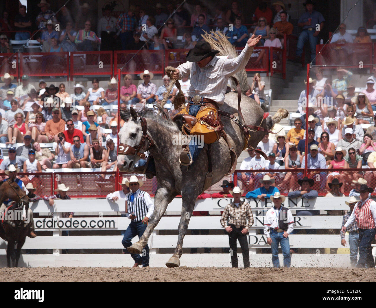 Jul 21, 2007 - Cheyenne, WY, USA - The Cheyenne Frontier Days Rodeo ...