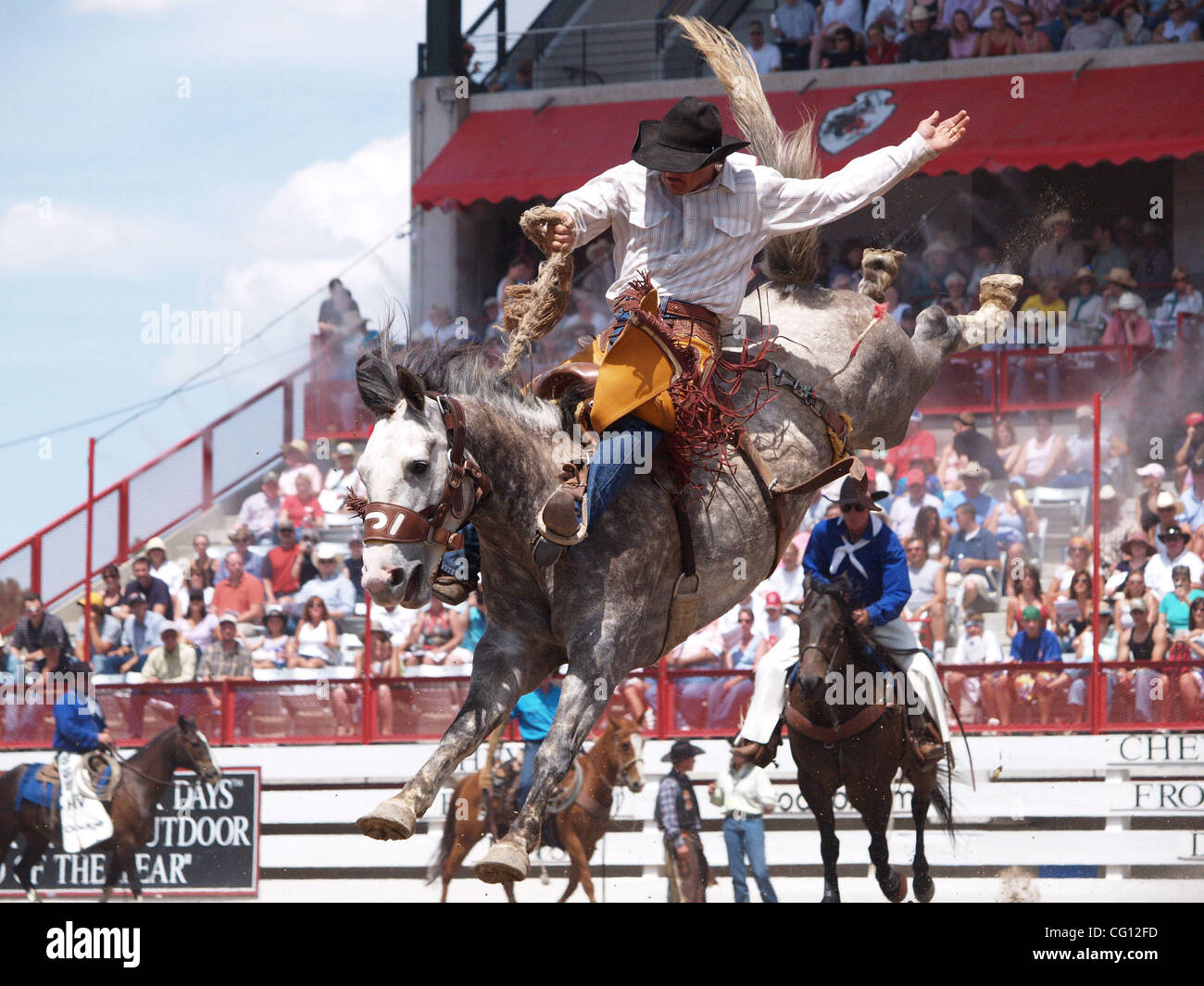 Jul 21, 2007 - Cheyenne, WY, USA - The Cheyenne Frontier Days Rodeo ...
