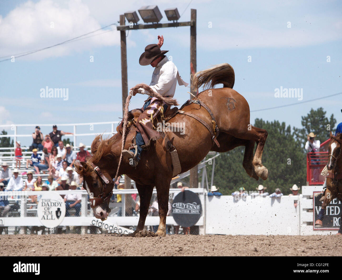 Jul 21, 2007 - Cheyenne, WY, USA - The Cheyenne Frontier Days Rodeo ...