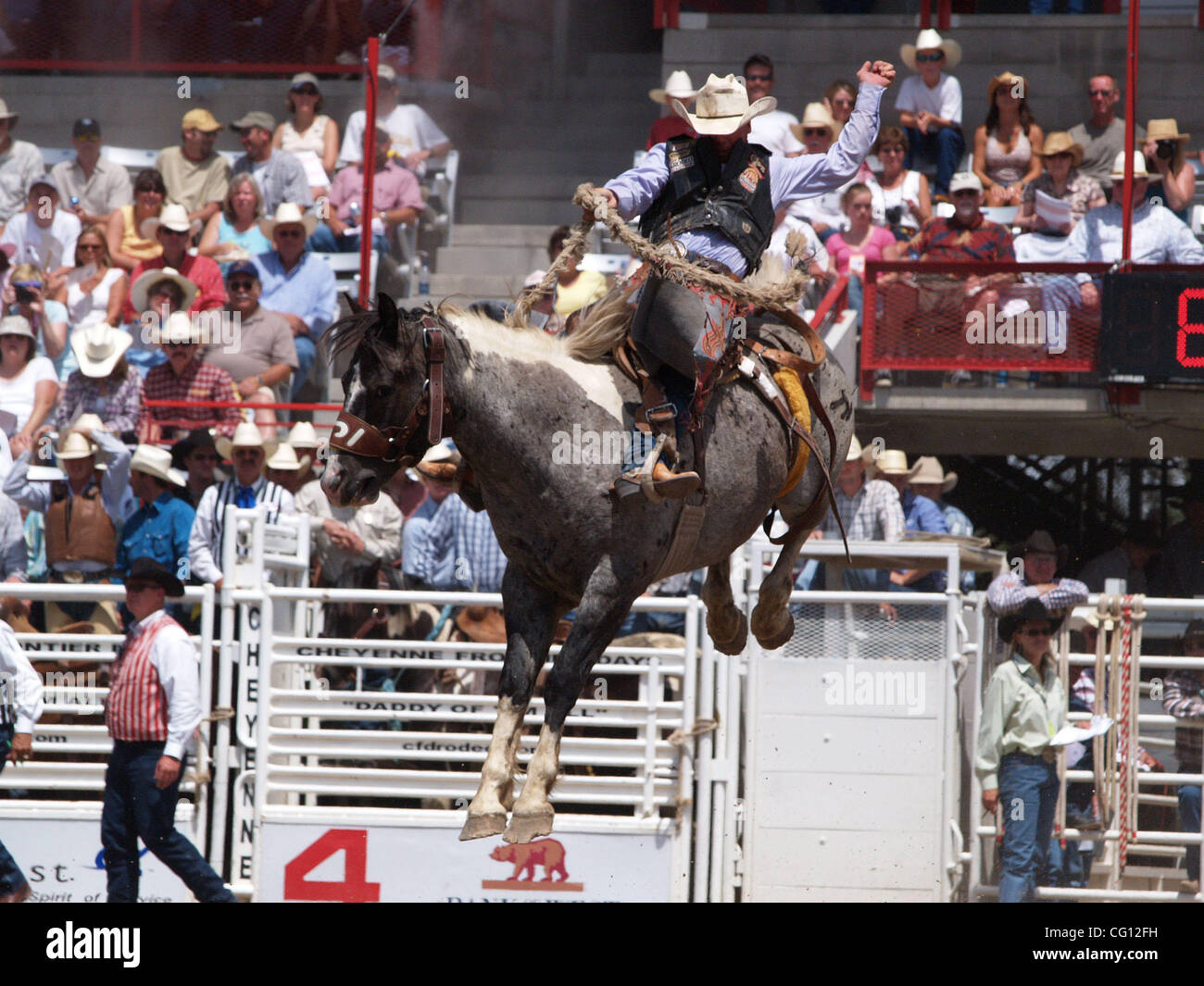 Jul 21, 2007 - Cheyenne, WY, USA - The Cheyenne Frontier Days Rodeo ...
