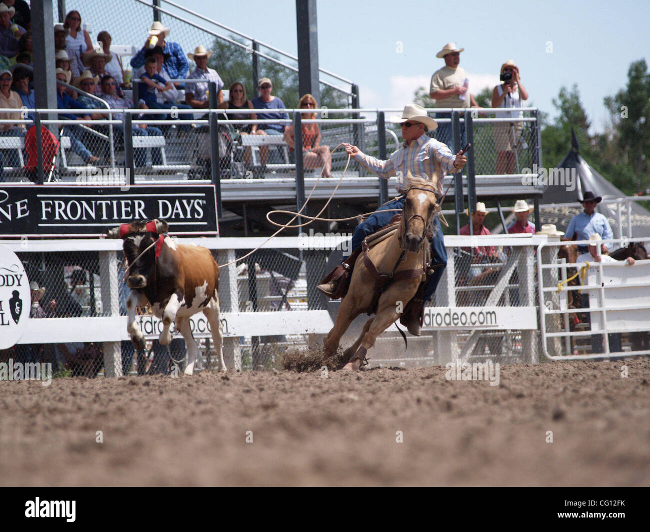Jul 21, 2007 - Cheyenne, WY, USA - The Cheyenne Frontier Days Rodeo ...