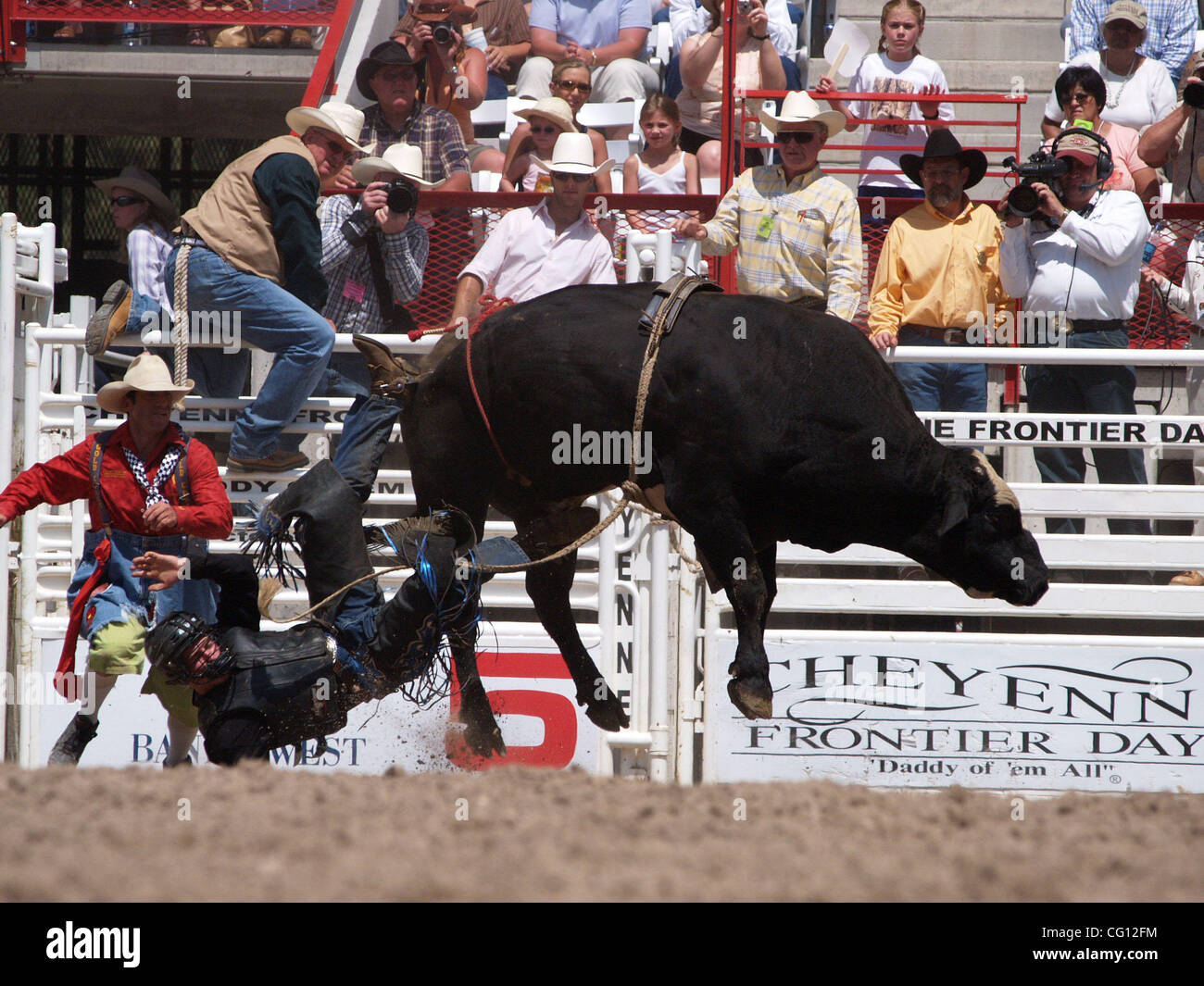 Jul 21, 2007 - Cheyenne, WY, USA - The Cheyenne Frontier Days Rodeo ...