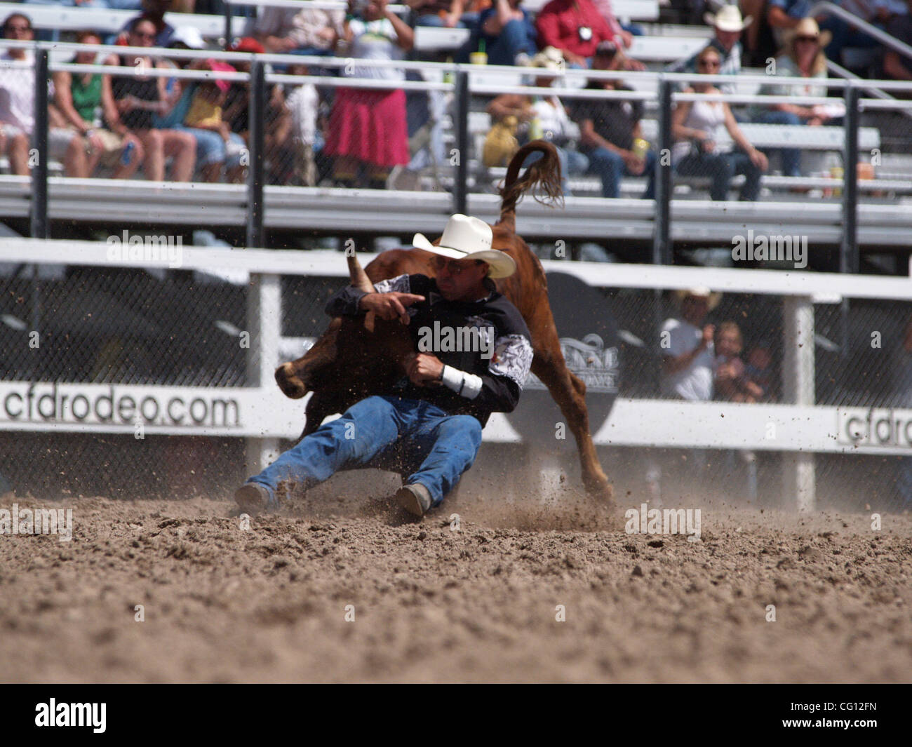 Jul 21, 2007 - Cheyenne, WY, USA - The Cheyenne Frontier Days Rodeo ...