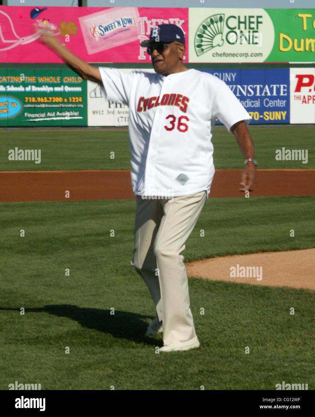 July 22, 2007 - New York, New York, U.S. - Brooklyn Cyclones Honor Don ...