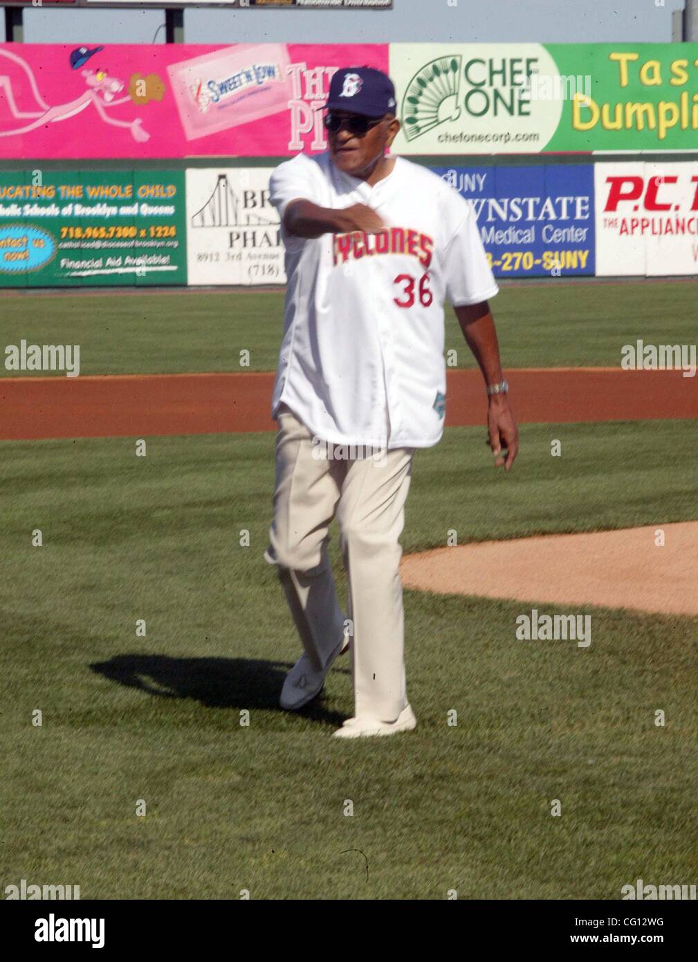 July 22, 2007 - New York, New York, U.S. - Brooklyn Cyclones Honor Don ...