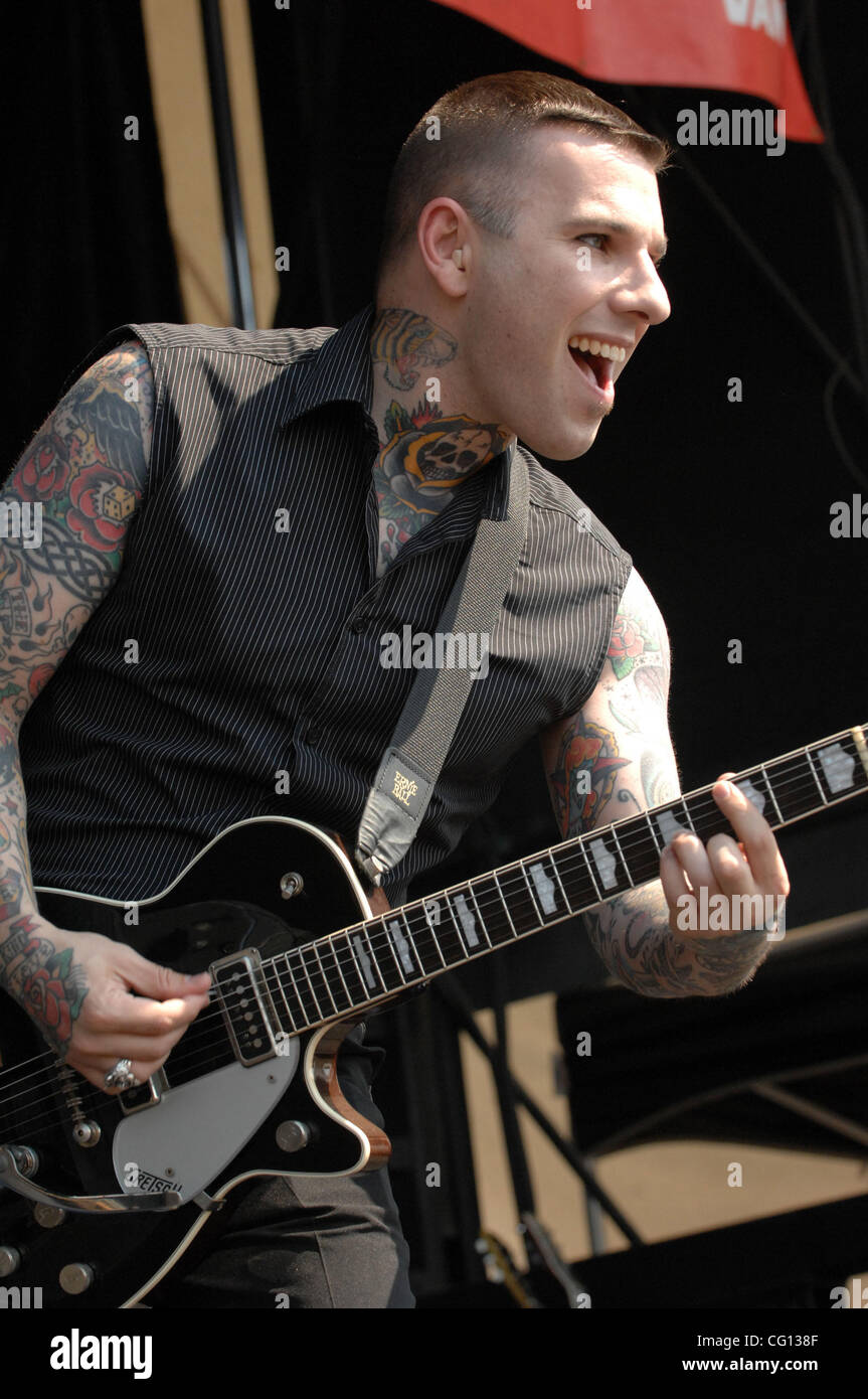 Jul. 23, 2007; Charlotte, NC USA; Guitarist / Singer NICK 13 of the ...