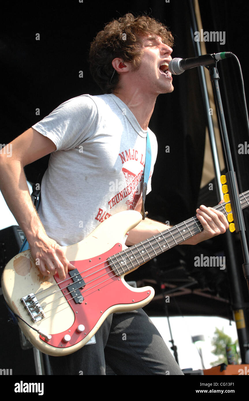 Jul. 23, 2007; Charlotte, NC USA; Singer / Bass Guitarist KENNY VOSOLI ...