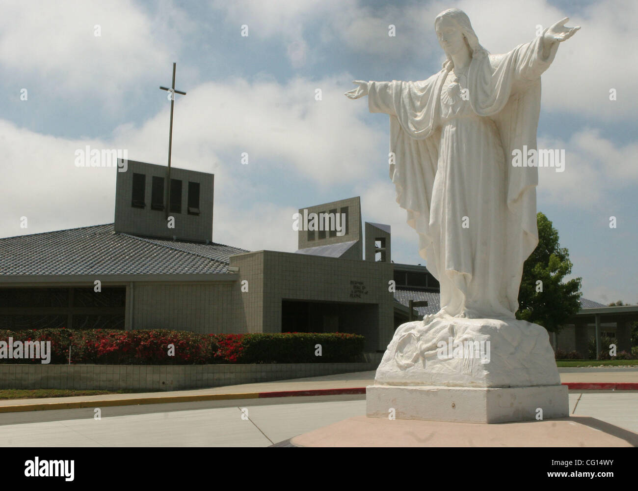 July 24, 2007 Oceanside, CA, The Prince of Peace Abbey was built in ...