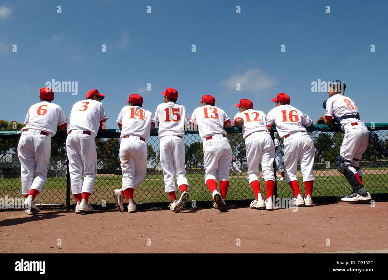 The Nippon baseball team from Fukuoka South plays against Alameda at ...