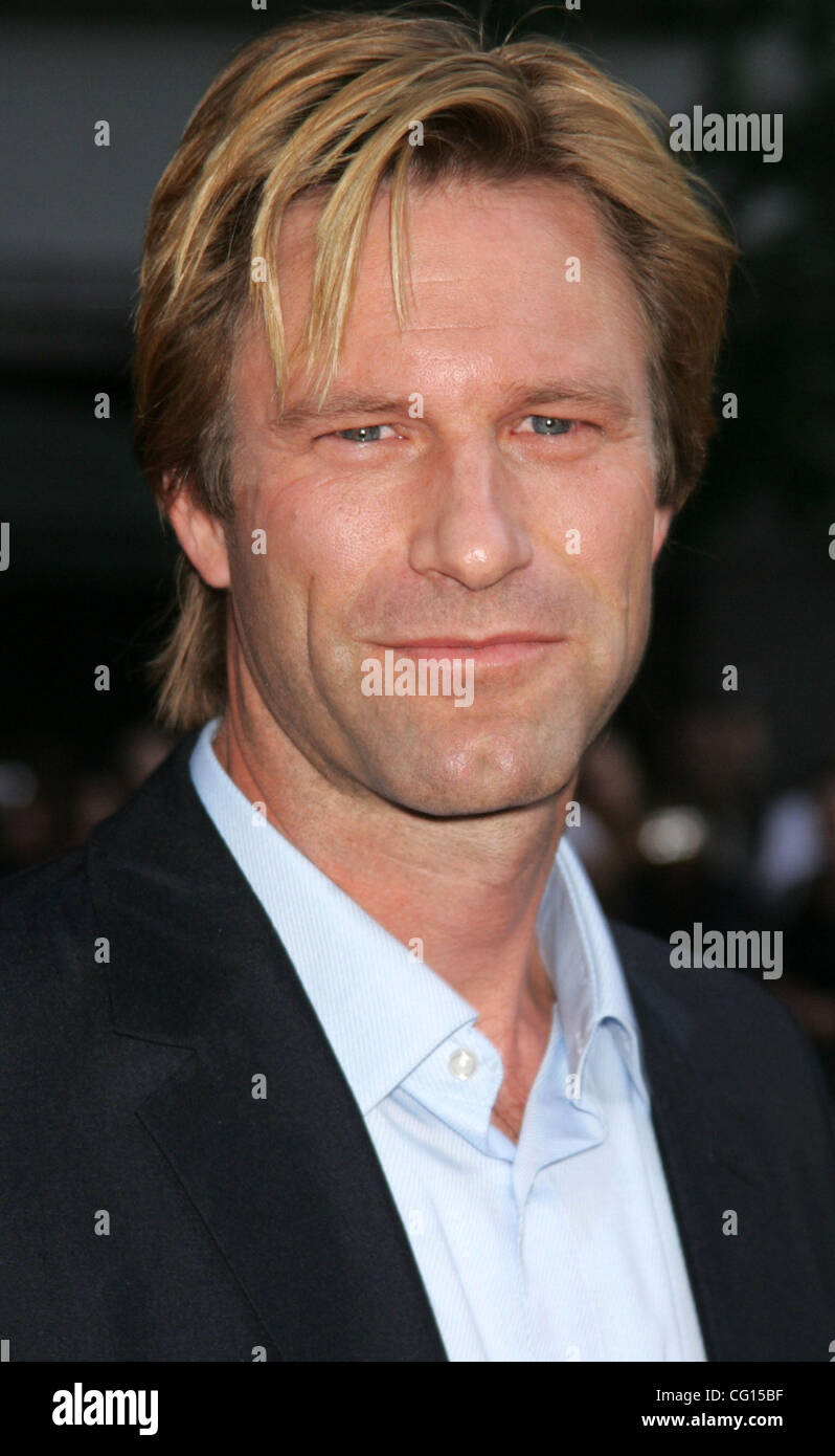 Jul 25, 2007 - New York, NY, USA - Actor AARON ECKHART at the New York ...