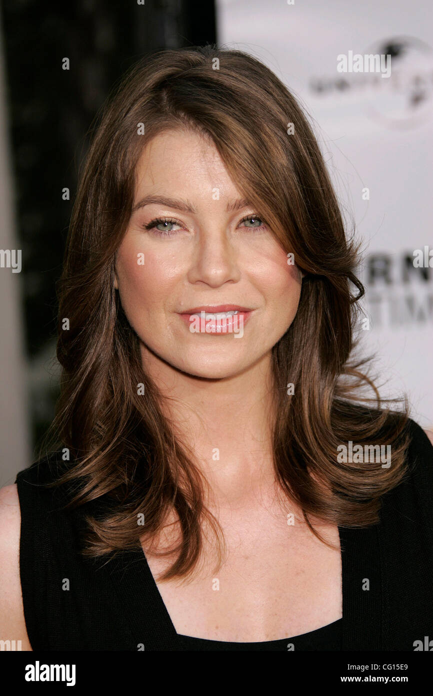 Jul 25, 2007 - Hollywood, California, USA - Actress ELLEN POMPEO ...
