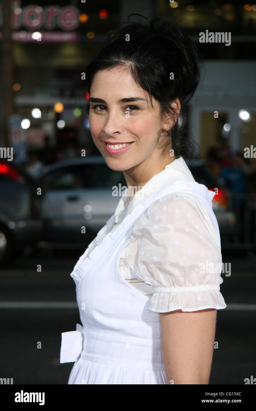 Jul 26, 2007 - Hollywood, CA, USA - Actress and comedian SARAH ...