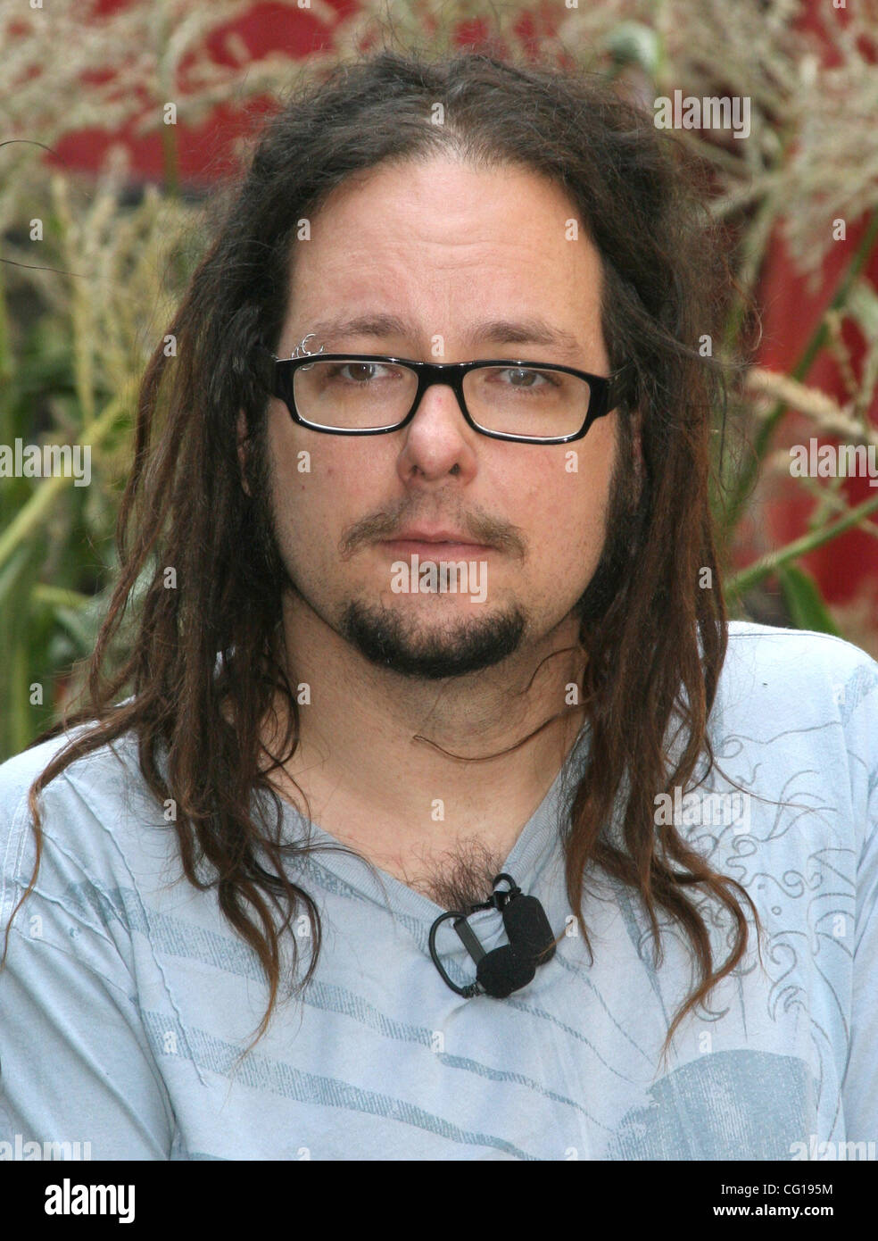 Jul 31, 2007 - New York, NY, USA - The rock group Korn holding a press ...