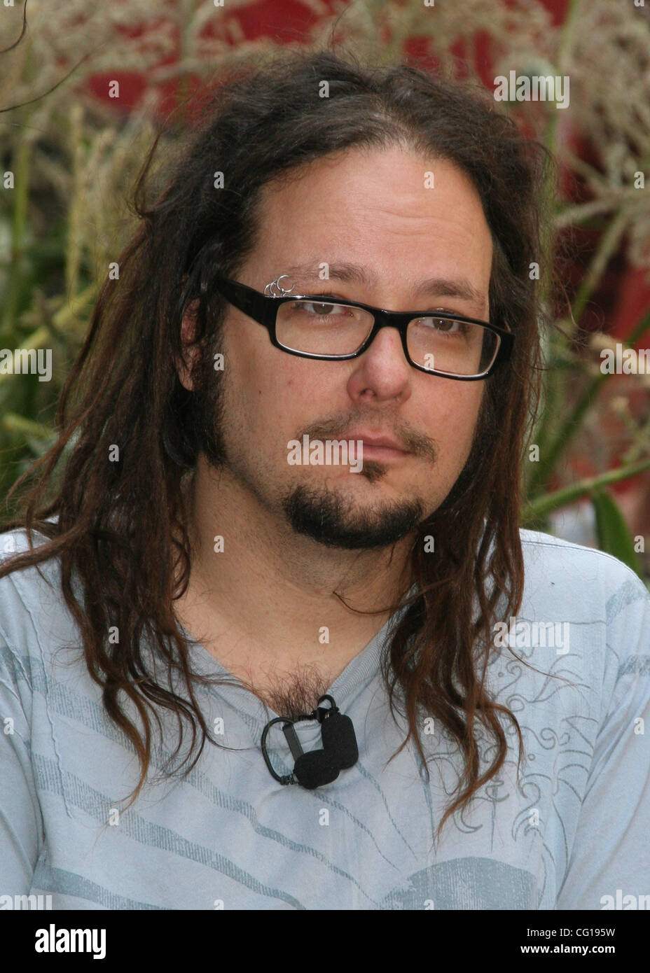 Jul 31, 2007 - New York, NY, USA - The rock group Korn holding a press ...