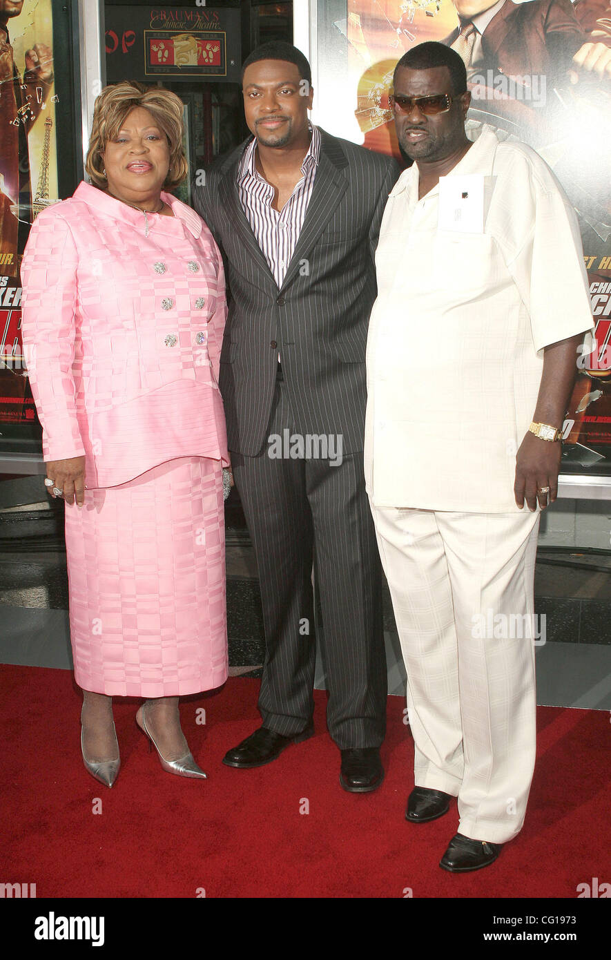 Jul 31, 2007; Hollywood, California, USA; Actor CHRIS TUCKER and ...