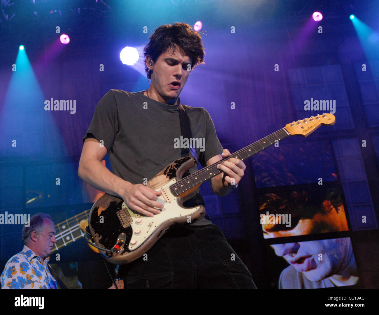 John mayer performs live in hi-res stock photography and images - Alamy