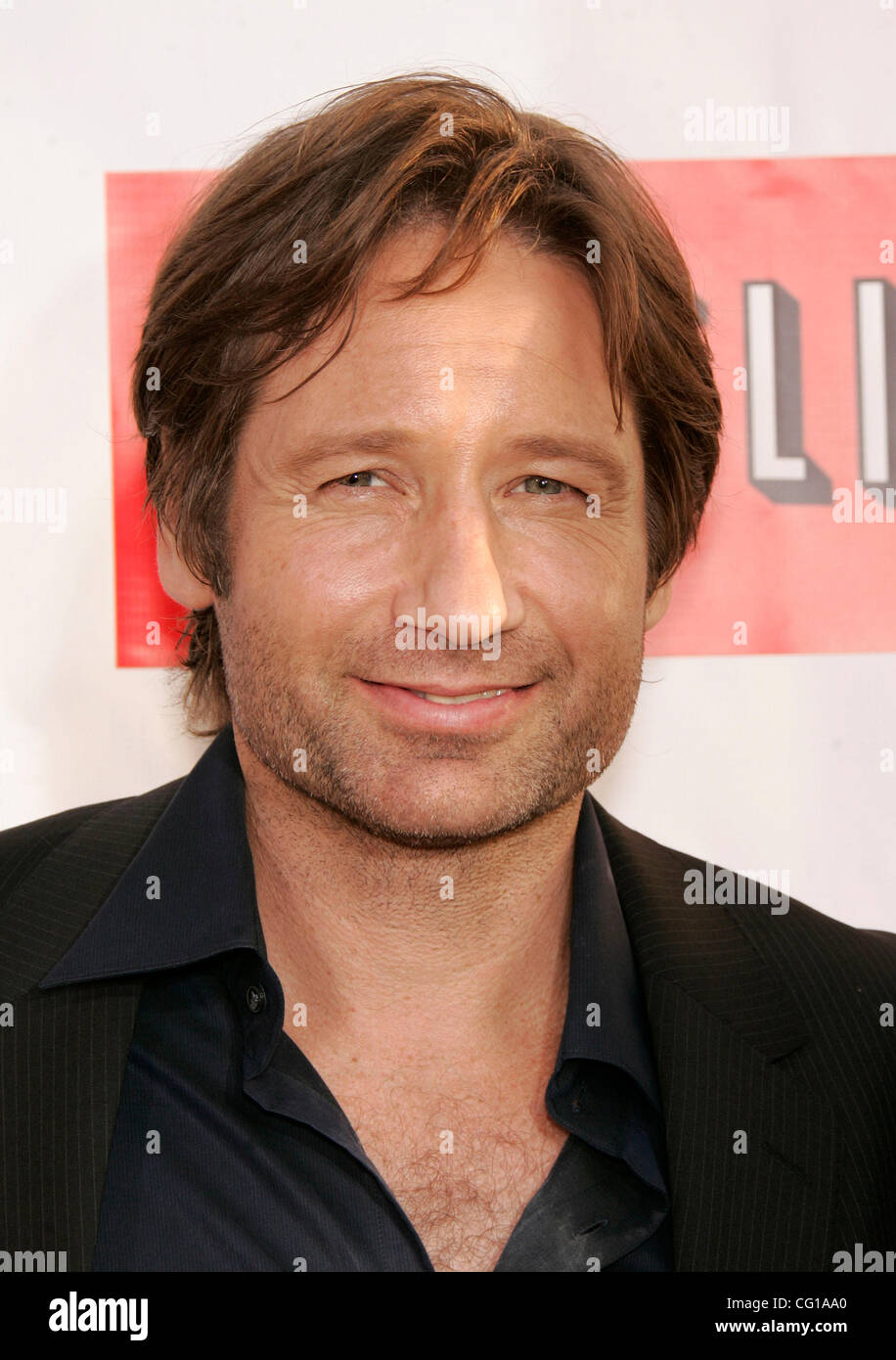 Aug 1, 2007 - Hollywood, California, USA - Actor DAVID DUCHOVNY at the ...